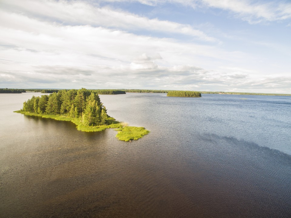 La Suède vue du ciel : le lac Siljan | The Good Troll